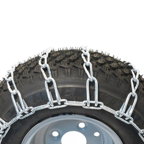 Heavy-Duty Tire Chains for 20x10.00-8, 20x10x8 Snow and Mud Tractors ...